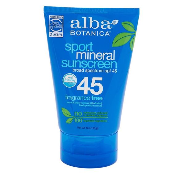 Alba Botanica | Bath & Body | Very Emollient Sunscreen Sport Mineral ...